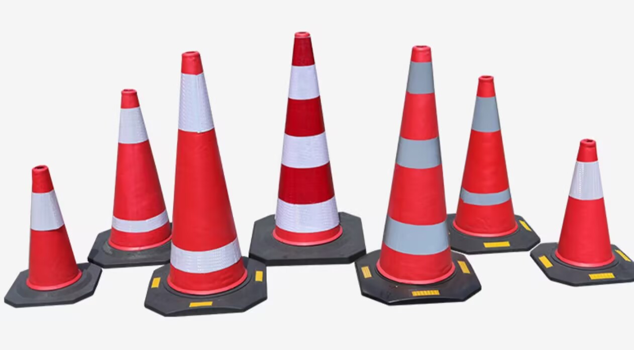 What are types of road traffic cones?