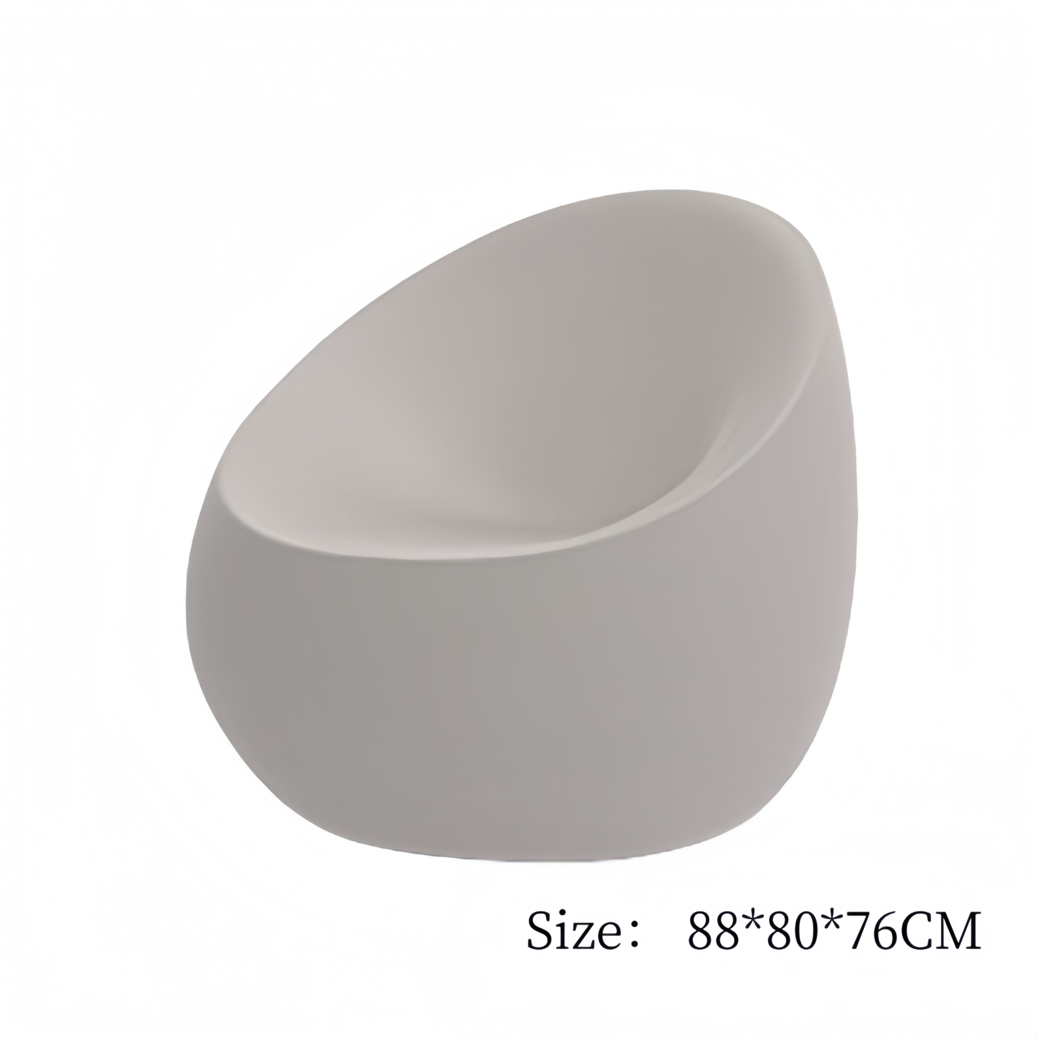 Stone Lounge Chair Table