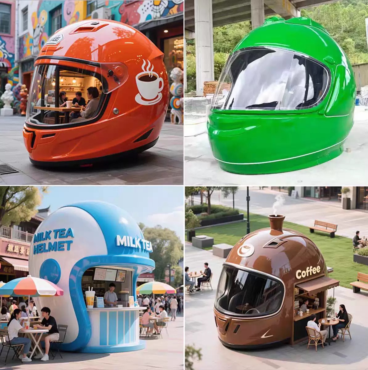 Fiberglass Helmet Shape Shop