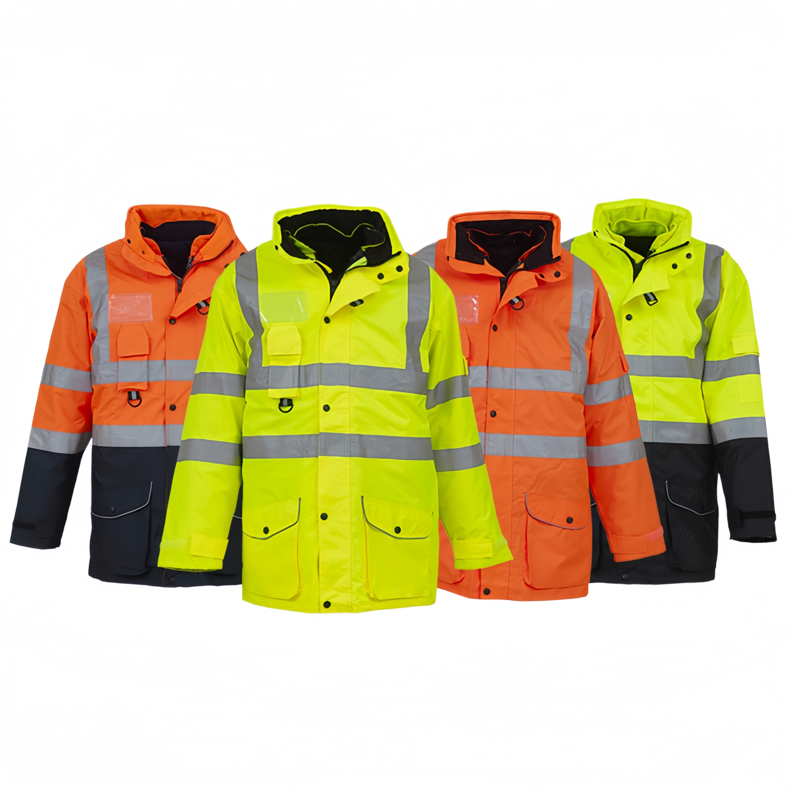 Custom Winter Hi Vis Work Jackets with LogoCustom Winter Hi Vis Work ...