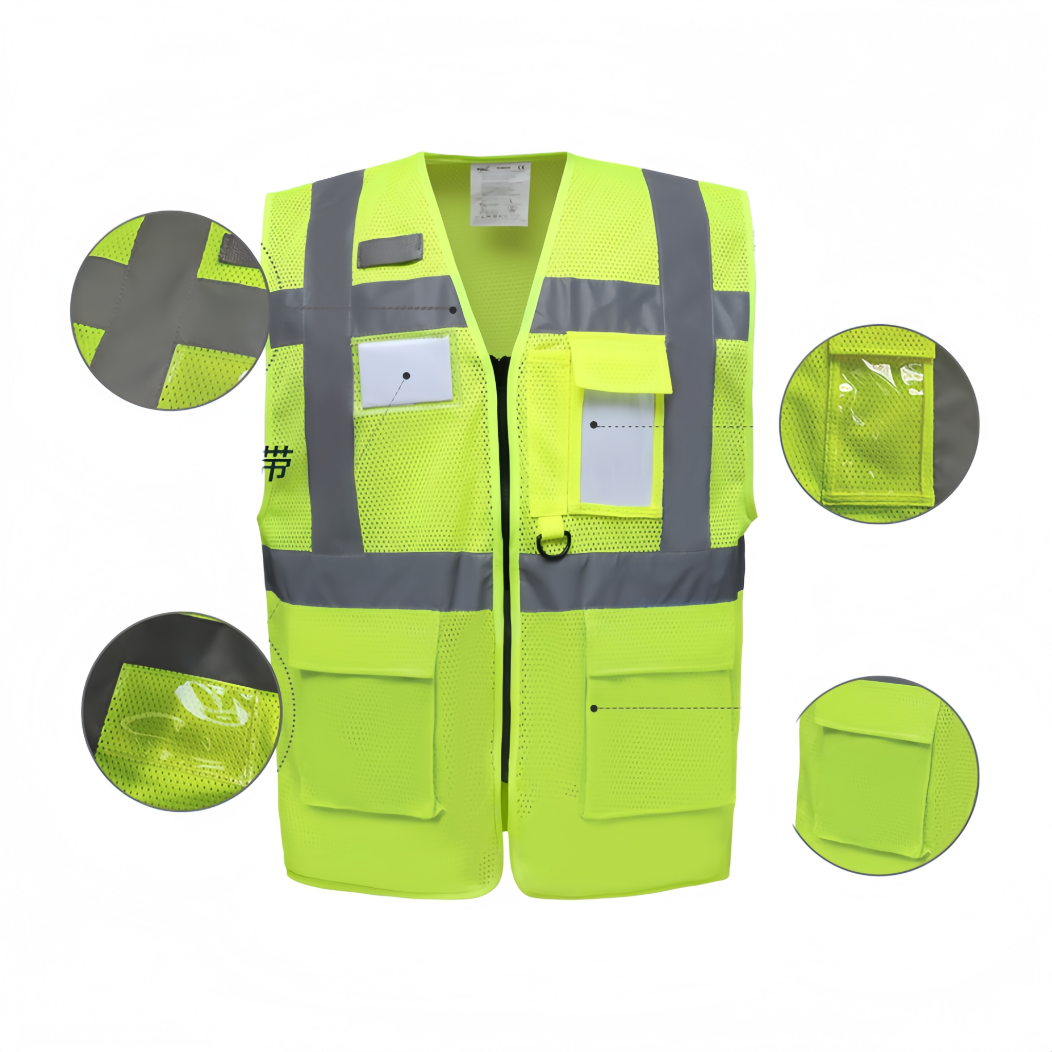 Custom Reflective Safety Vest: A Practical Choice for High-Visibility ...
